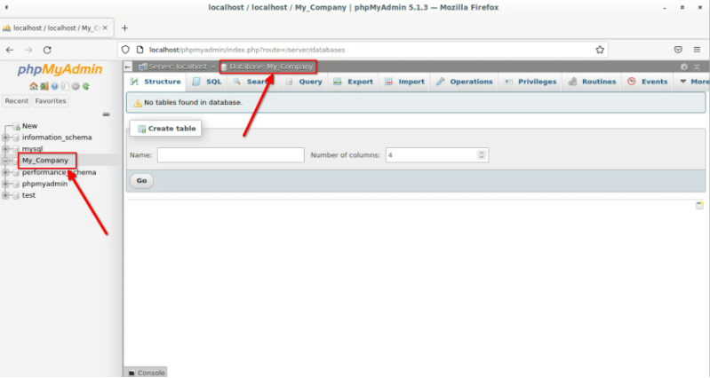 Creating A Database Using Phpmyadmin Step By Step Tutorial Web