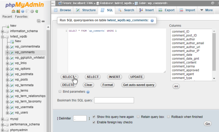 How To Use Mysql Queries In Phpmyadmin Web Hosting Malaysia Server Cloud Domain Webserver My