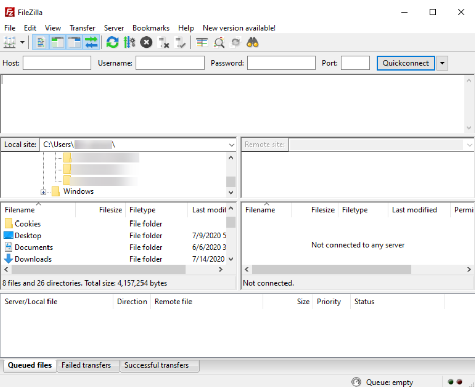 File Transfers Made Easy: A Guide To Using FileZilla FTP Client With CPanel | Web Hosting ...