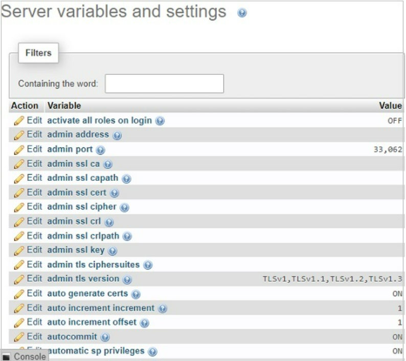 Understanding Variables In Phpmyadmin A Comprehensive Overview Web Hosting Malaysia Server