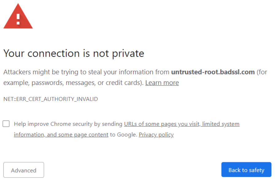 Resolving Your Connection Is Not Private Error When Logging Into Your Vps A Troubleshooting