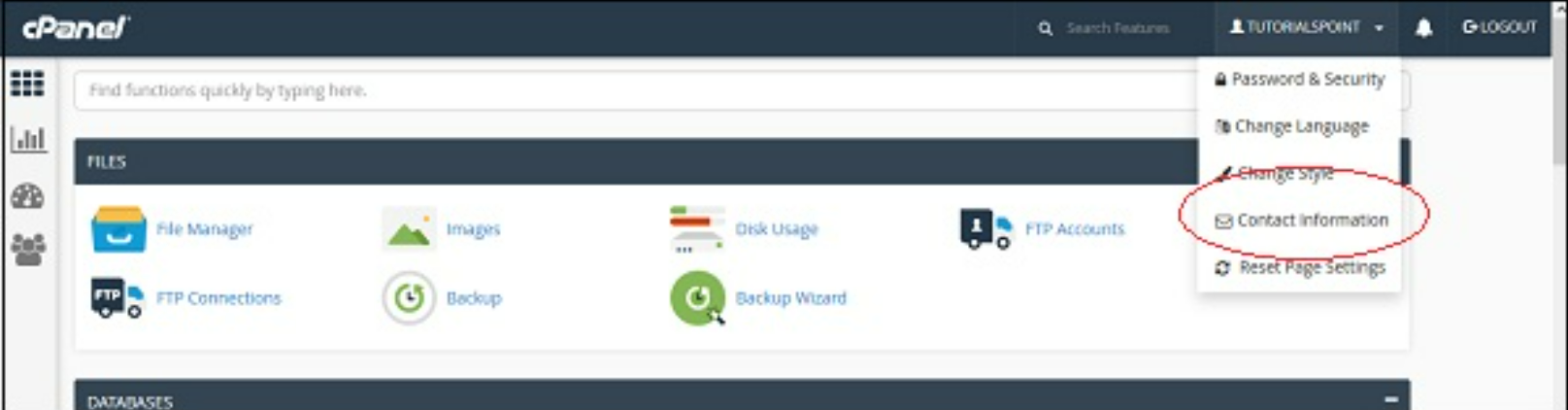 Managing Contact Information In Cpanel A Step By Step Guide Web