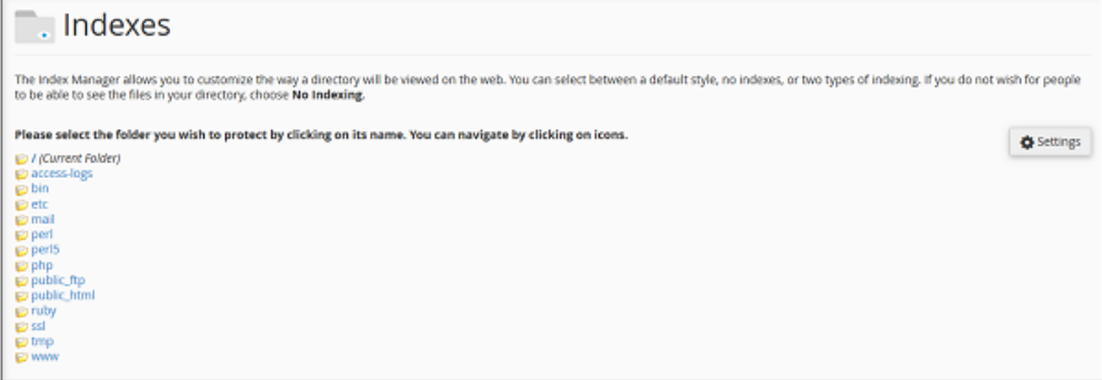 Understanding Indexing In Cpanel A Comprehensive Guide Web Hosting Malaysia Server Cloud