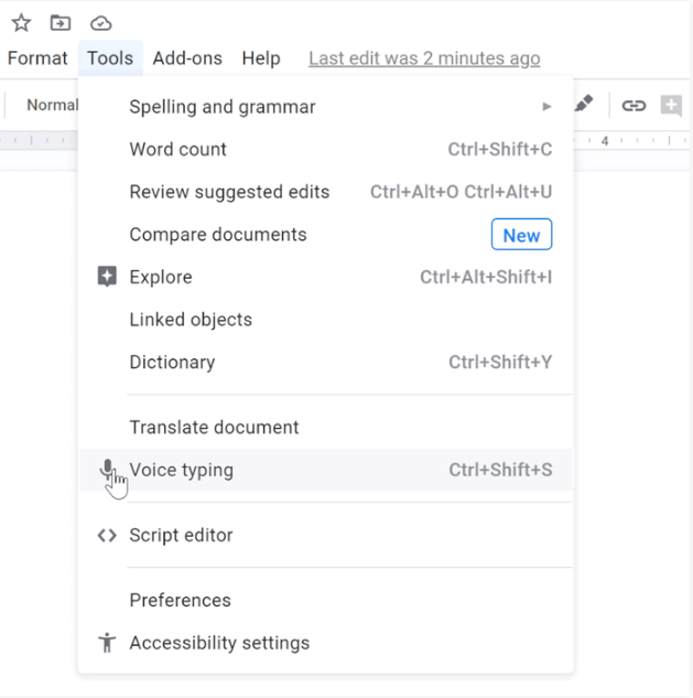 Efficient Document Dictation: A Guide To Voice Typing In Google Docs ...