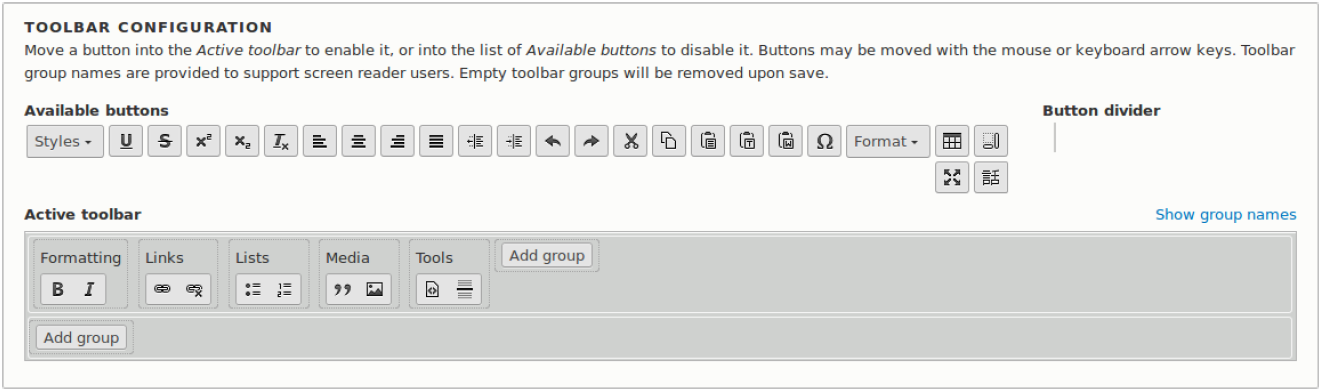 Customizing Text Formats And Editors In Drupal: A Configuration Guide | Web Hosting Malaysia ...